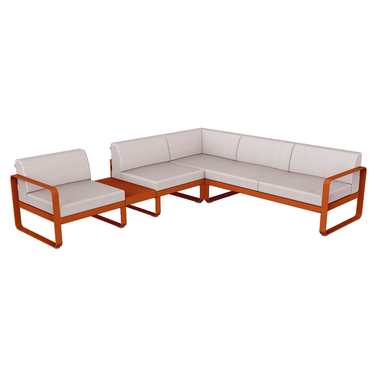 BELLEVIE MODULAR SOFA COMPOSITION 3A-PEARL CUSHION | Fermob